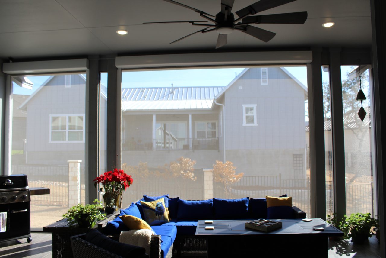 MagnaTrack Screens - Bluebonnet Patio Covers