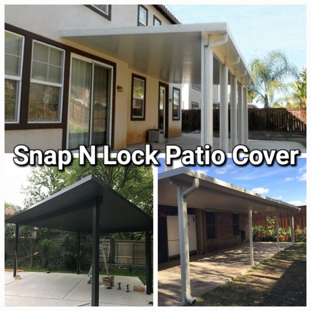 Snap-N-Lock Roofs - Bluebonnet Patio Covers