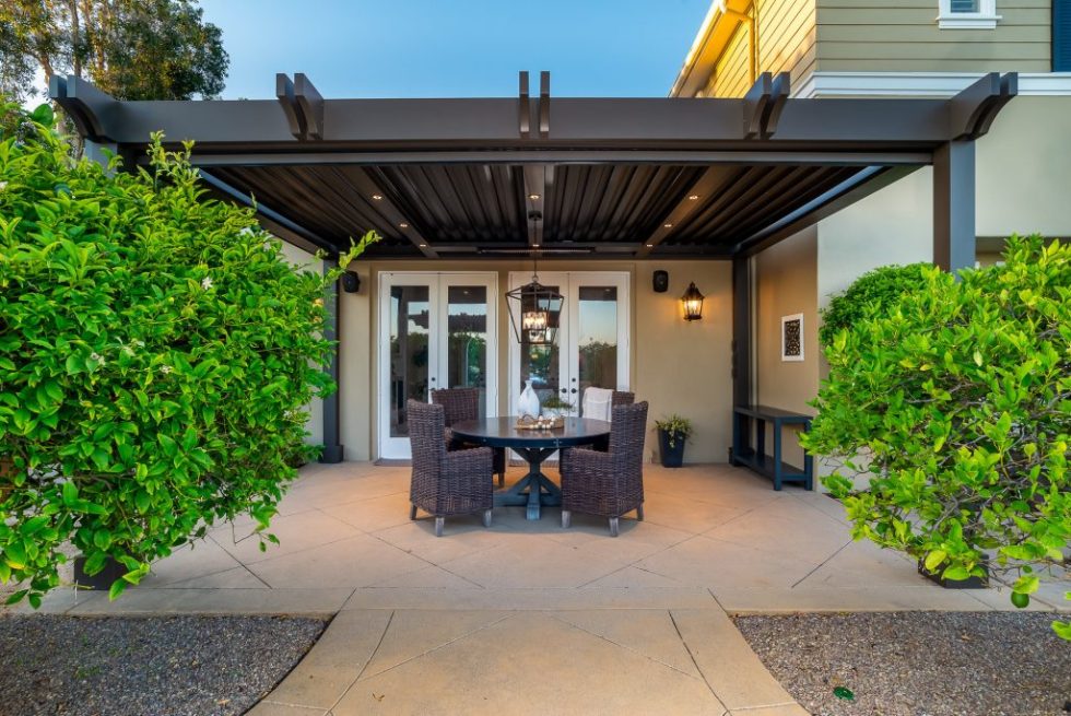 Outdoor Elements Patios | USA Made Louvered Roofs & Pergolas