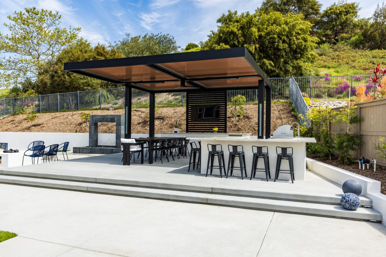 Outdoor Elements Patios | USA Made Louvered Roofs & Pergolas